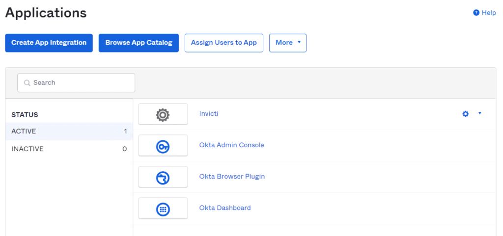 Configuring Okta Single Sign-On Integration with SAML | Invicti