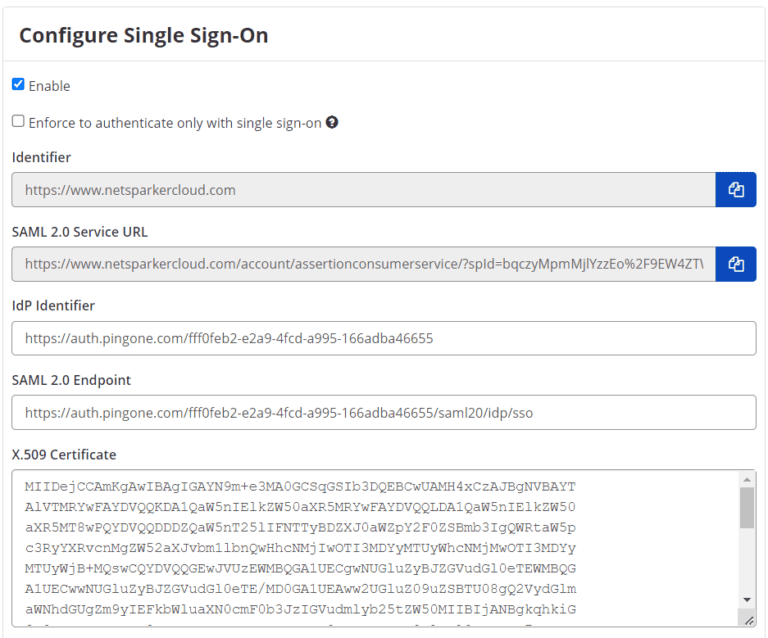 Configuring Ping Identity Single Sign-On Integration with SAML | Invicti Configuring Ping Identity Single Sign-On Integration with SAML | Invicti
