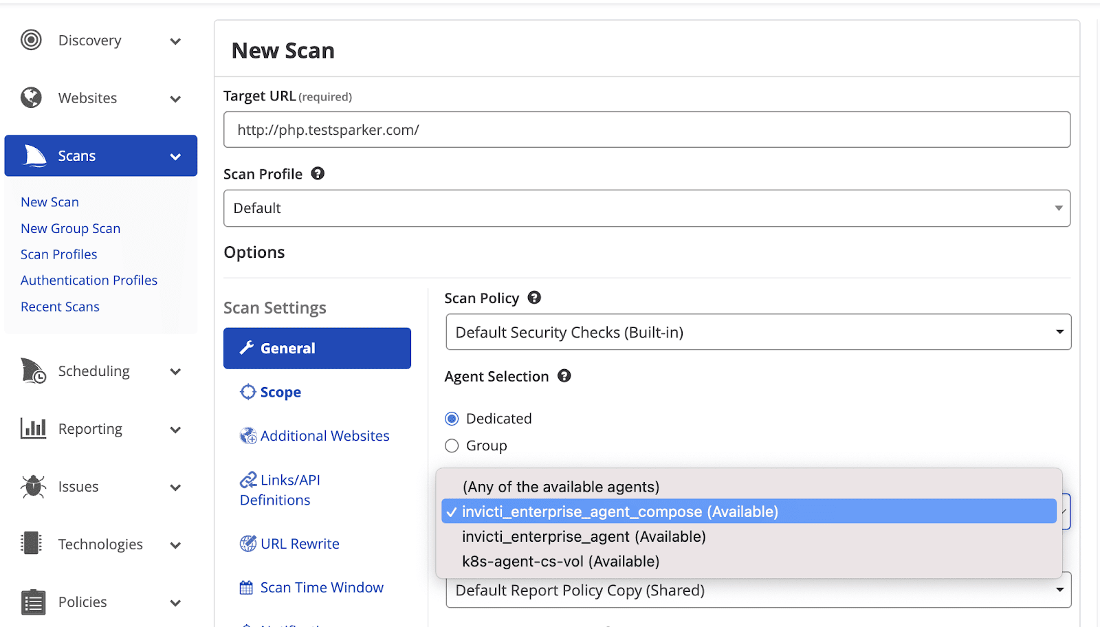 Installing a scanner agent via dockerization | Invicti