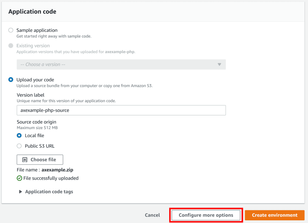 Deploying Invicti Shark for PHP - AWS Elastic Beanstalk | Invicti
