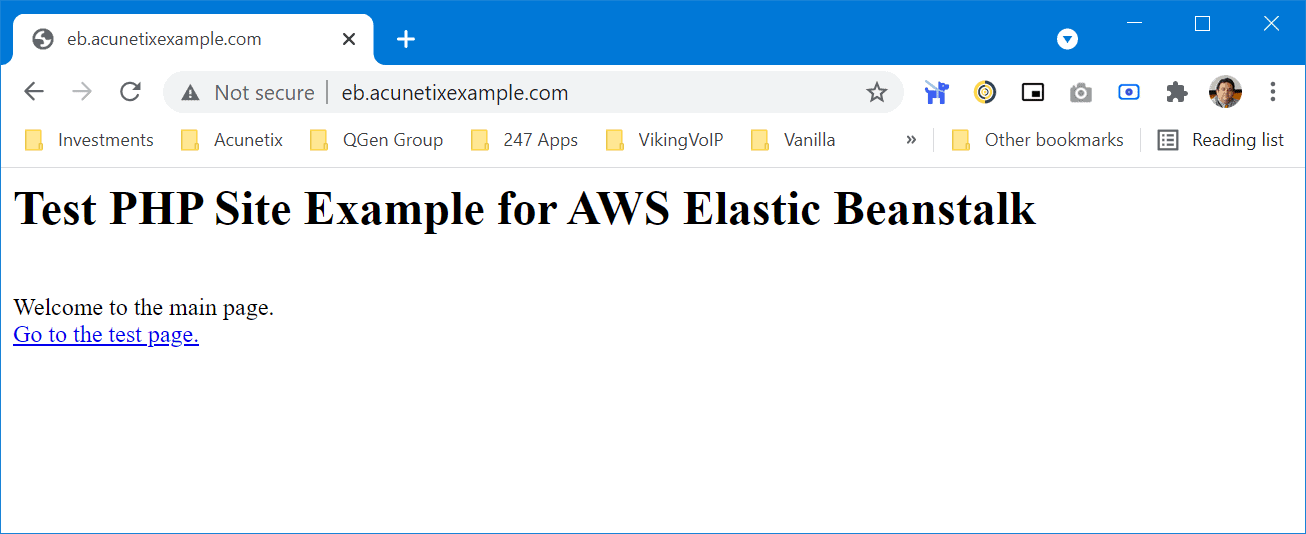 Deploying Invicti Shark for PHP - AWS Elastic Beanstalk | Invicti