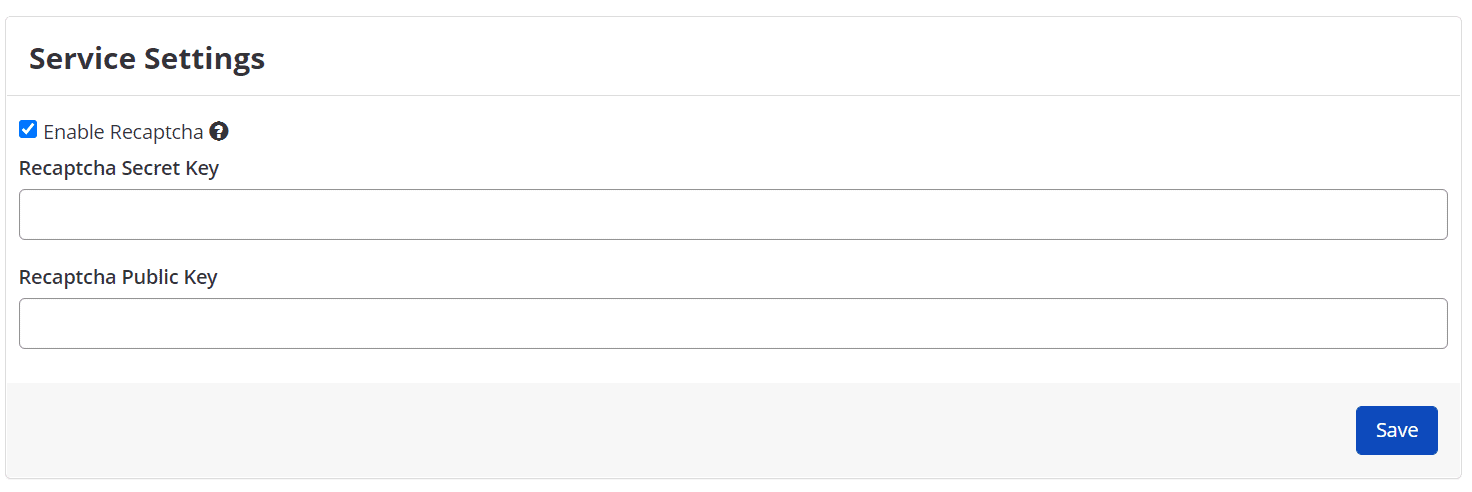Service Credentials Settings | Invicti