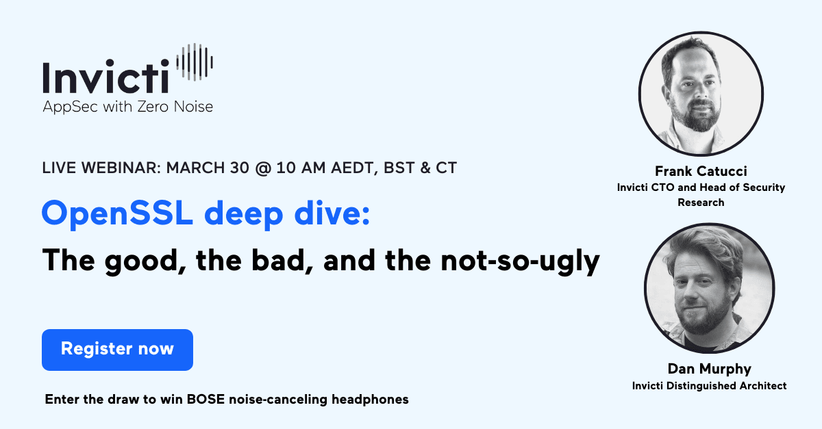 OpenSSL deep dive: The good, the bad, and the not-so-ugly | Invicti
