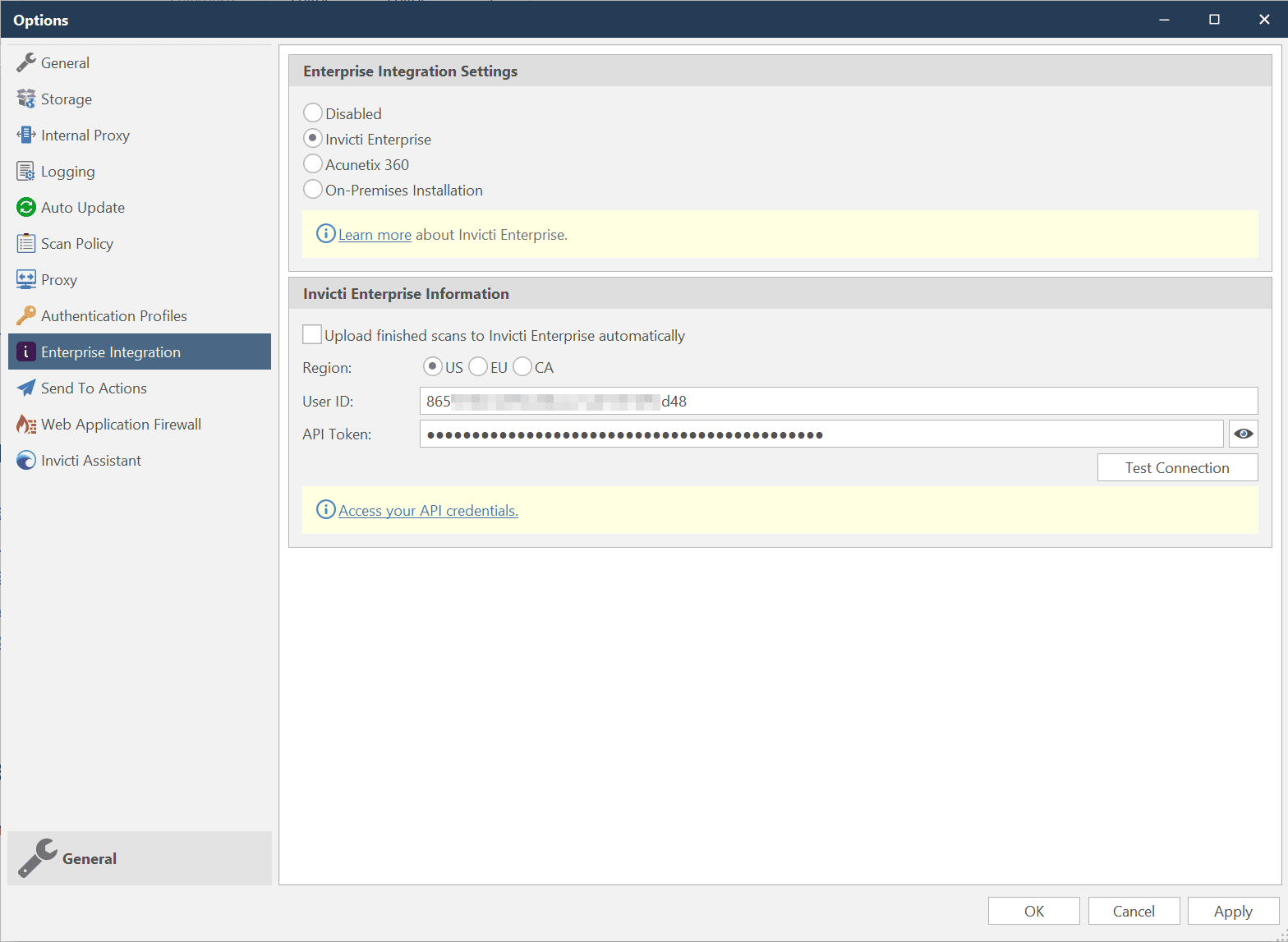 Logging in to Invicti | Invicti