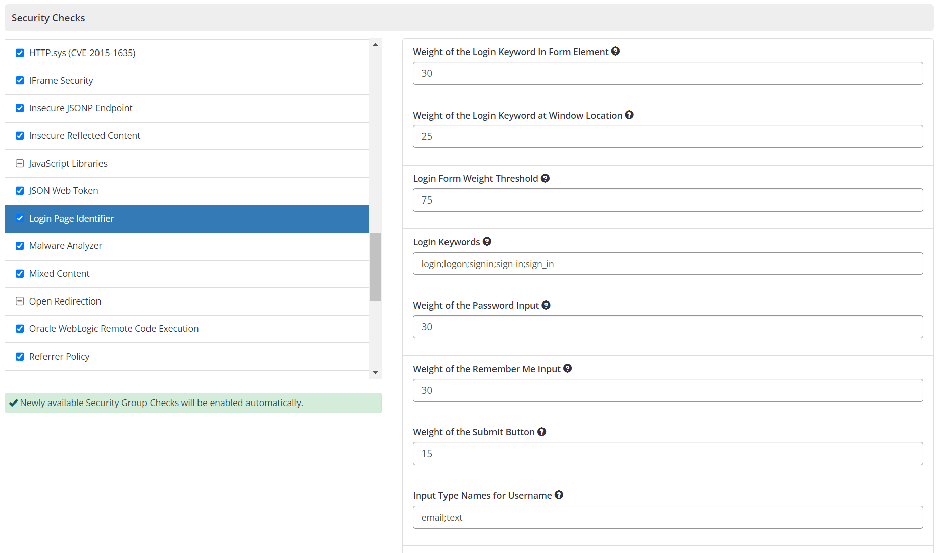 Login Page Identifier | Invicti