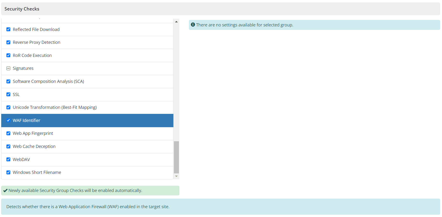 WAF Identifier | Invicti