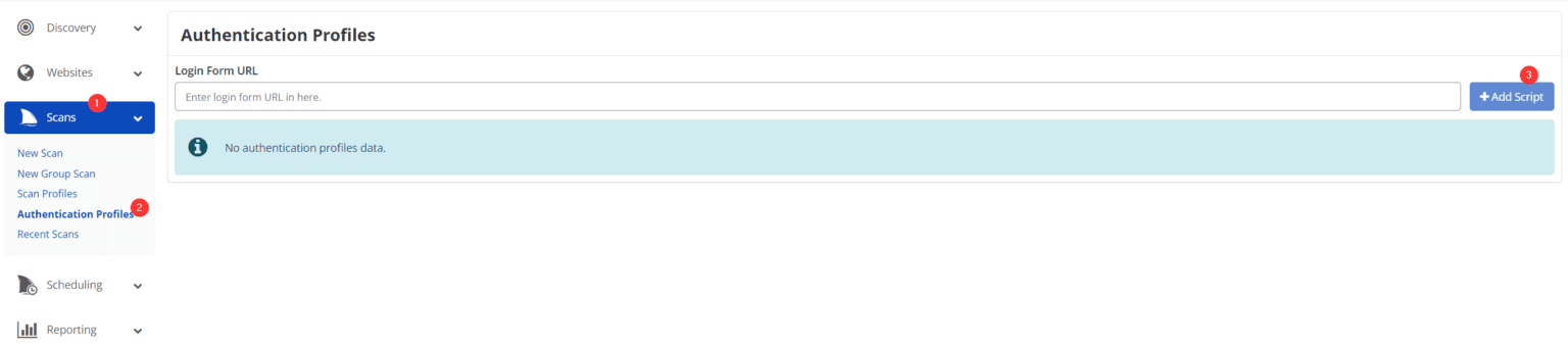 Authentication Profiles | Invicti