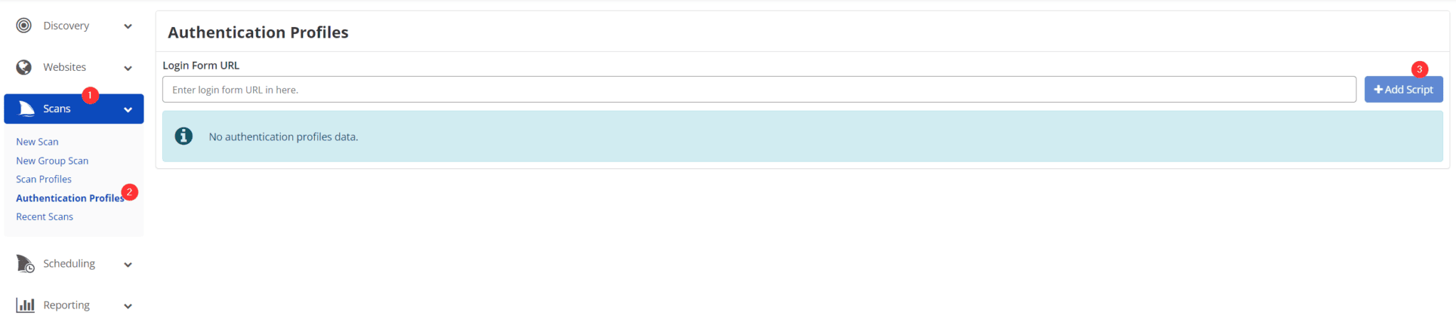 Authentication Profiles | Invicti