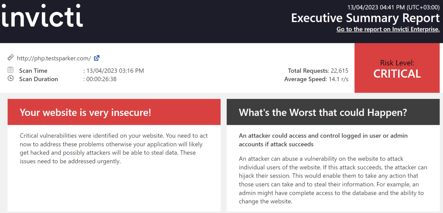 Quick start guide for Invicti Enterprise | Invicti